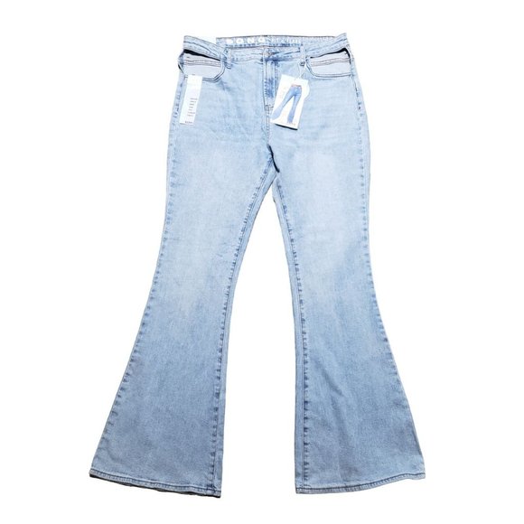 S.O.N.G. | Jeans | Song Fit N Flare Stretch Blue Jeans Womens 532 Bell ...